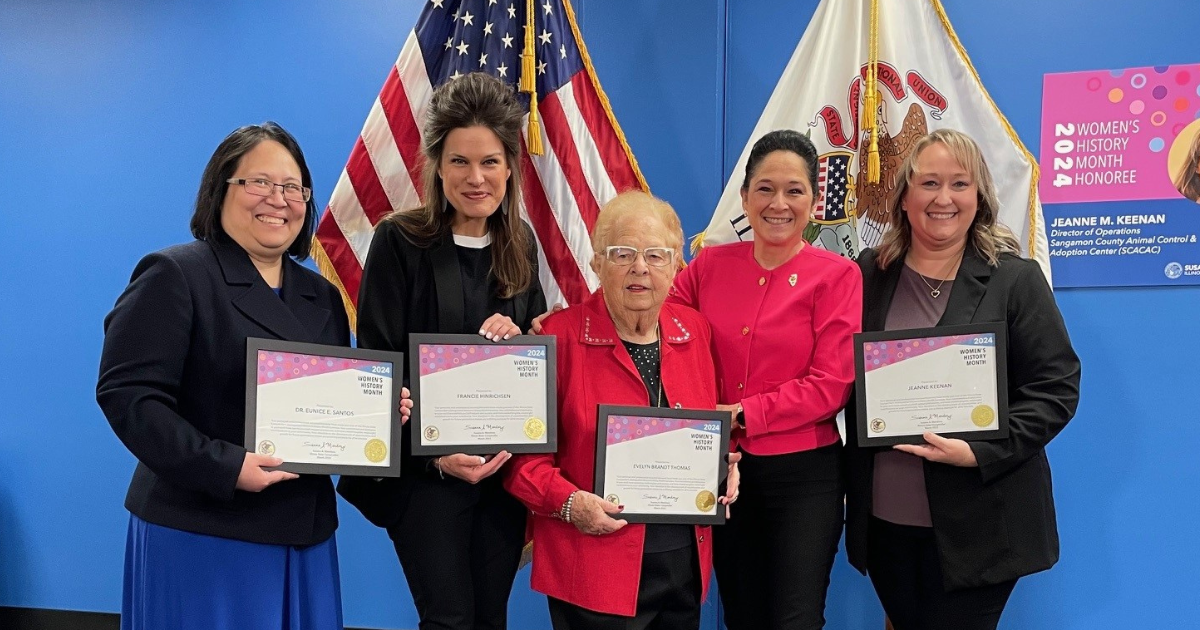 Evelyn Brandt Thomas Recognized by Illinois Comptroller during Women’s ...